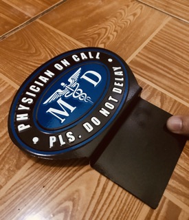 MD Physician On Call Car Emblem Auto Accessories | Shopee Philippines