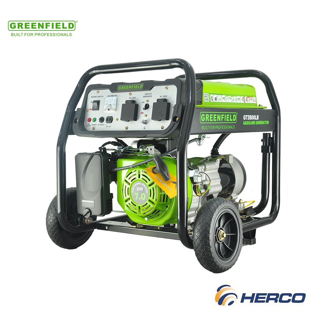 Greenfield Gasoline Generator 3.1KVA AVR 212CC | Shopee Philippines