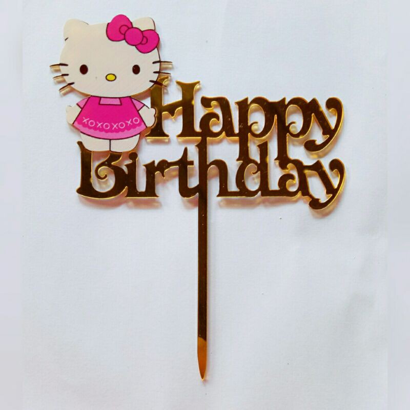 Topper cake Topper acrylic Birthday cake Decoration acrylic Character ...