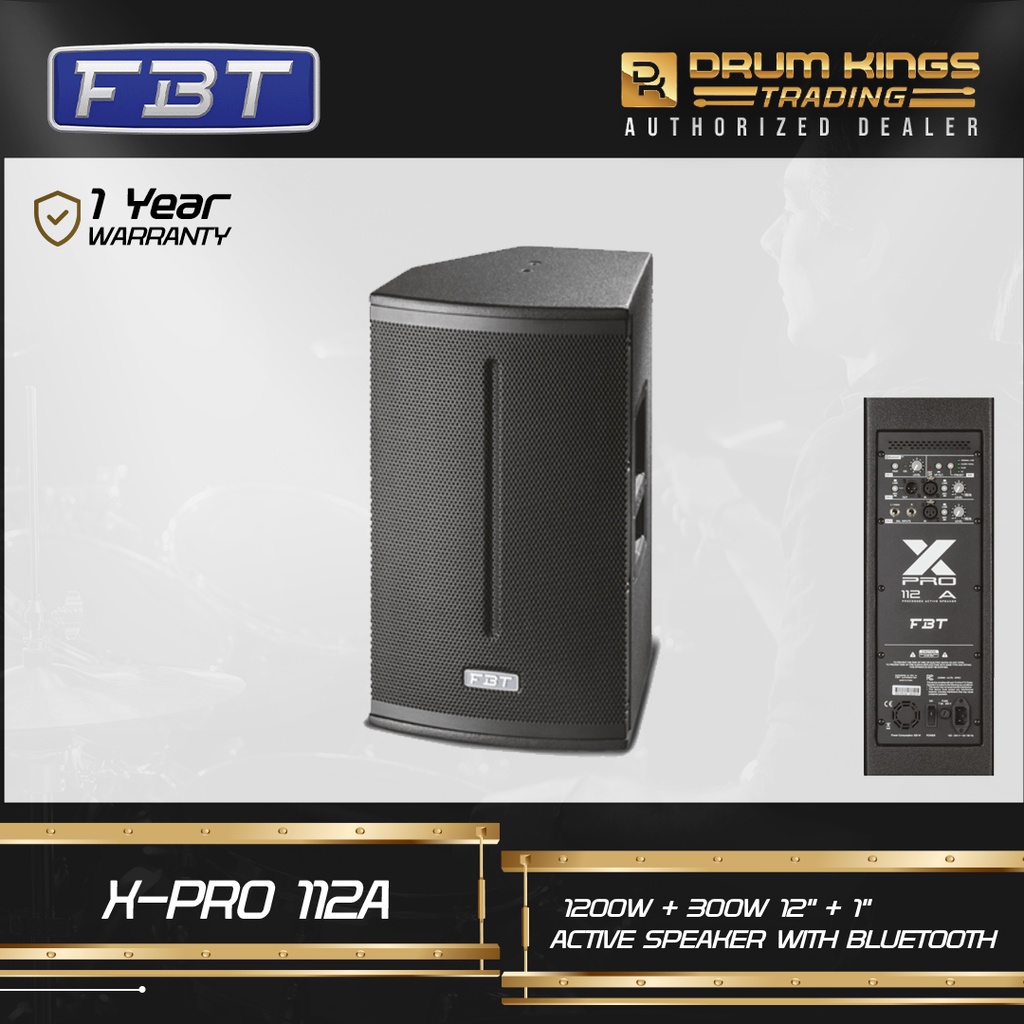 FBT X PRO 112A 1200W Processed Active Speaker | Shopee Philippines