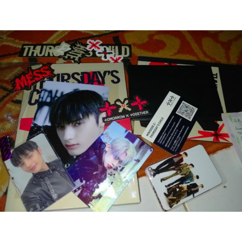 Album ONLY TXT THURSDAY CHILD MINISODE 2 - PHOTOCARD HEUNINGKAI HYUKA - YEONJUN SOOBIN TAEHYUN ...