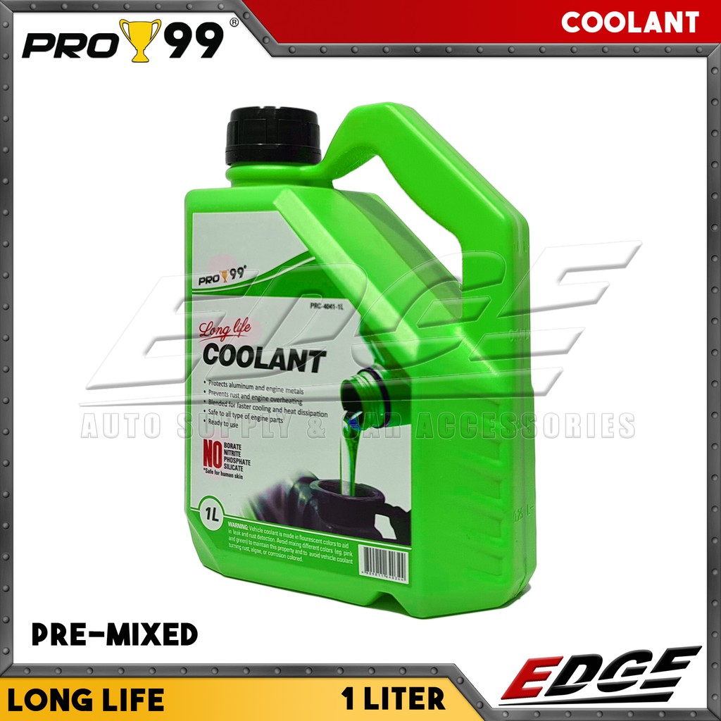 (COOLANT - PRO99 - GREEN - 1L) Pro-99 Coolant for Radiator Long Life Ready to Use 1 liter ...