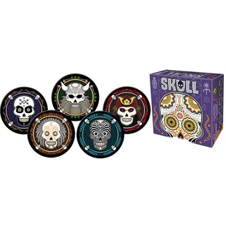 Skull Party Game Bluffing Game Strategy Game Fun Game for Game Night ...