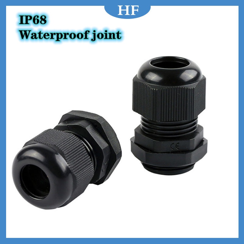 M16 Adjustable Waterproof Cable Glands 6-10mm Plastic Cable Connectors ...