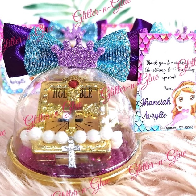 MERMAID THEME BIBLE SOUVENIRS / MERMAID souvenirs / giveaways ...
