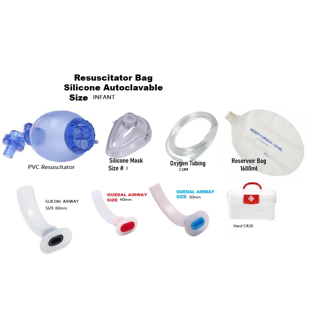 GUEDAL AIRWAY OROPHARYNGEAL FIRST AID RESPONDER ANAESTHESIA SILICONE ...