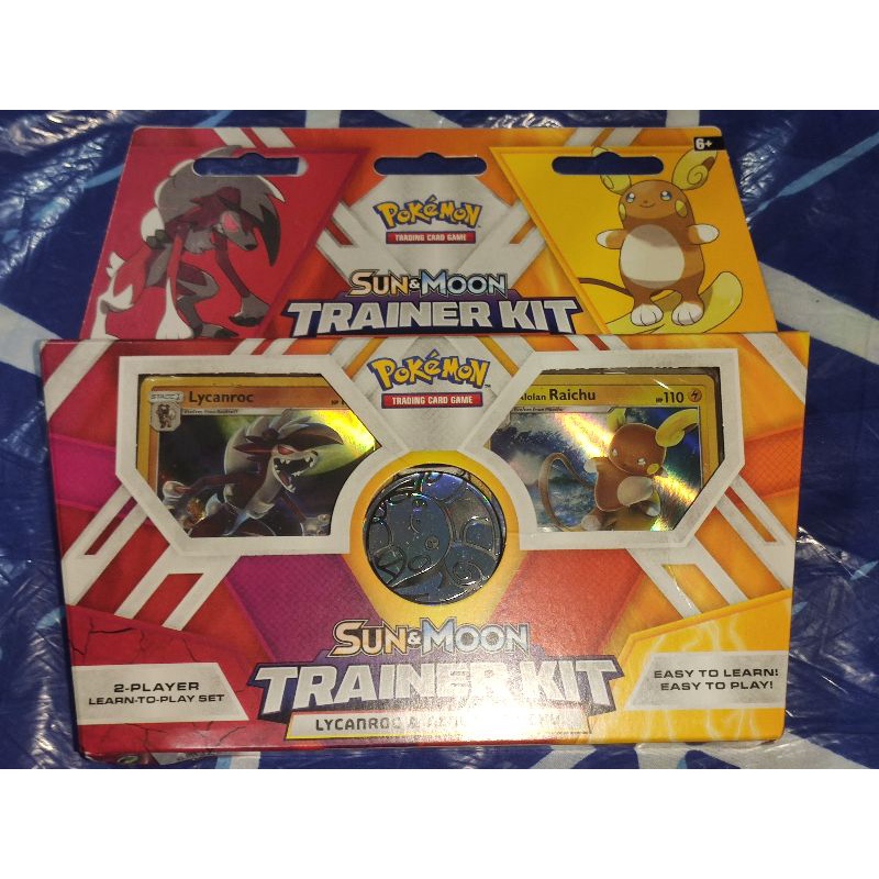 Latest item Pokémon TCG: Sun & Moon Trainer Kit Lycanroc Alolan Raichu ...