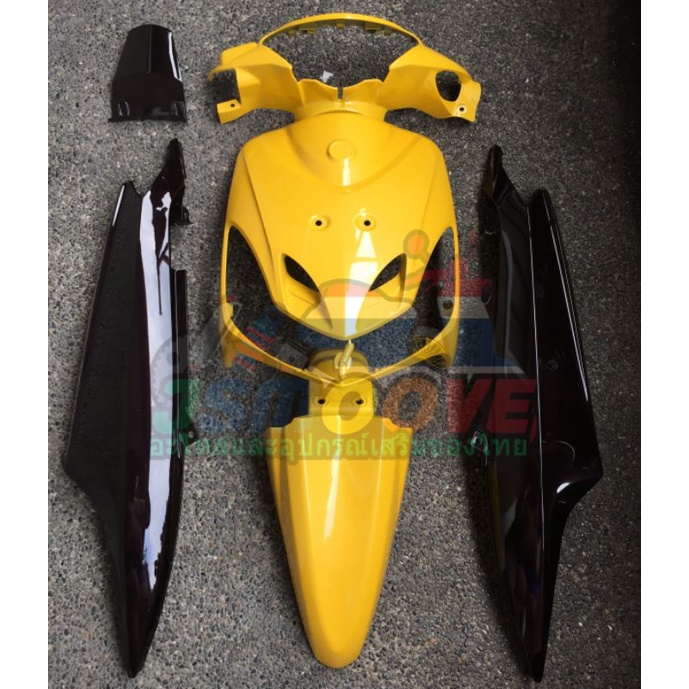 YELLOW AND BLACK SPORTY FAIRINGS | Shopee Philippines