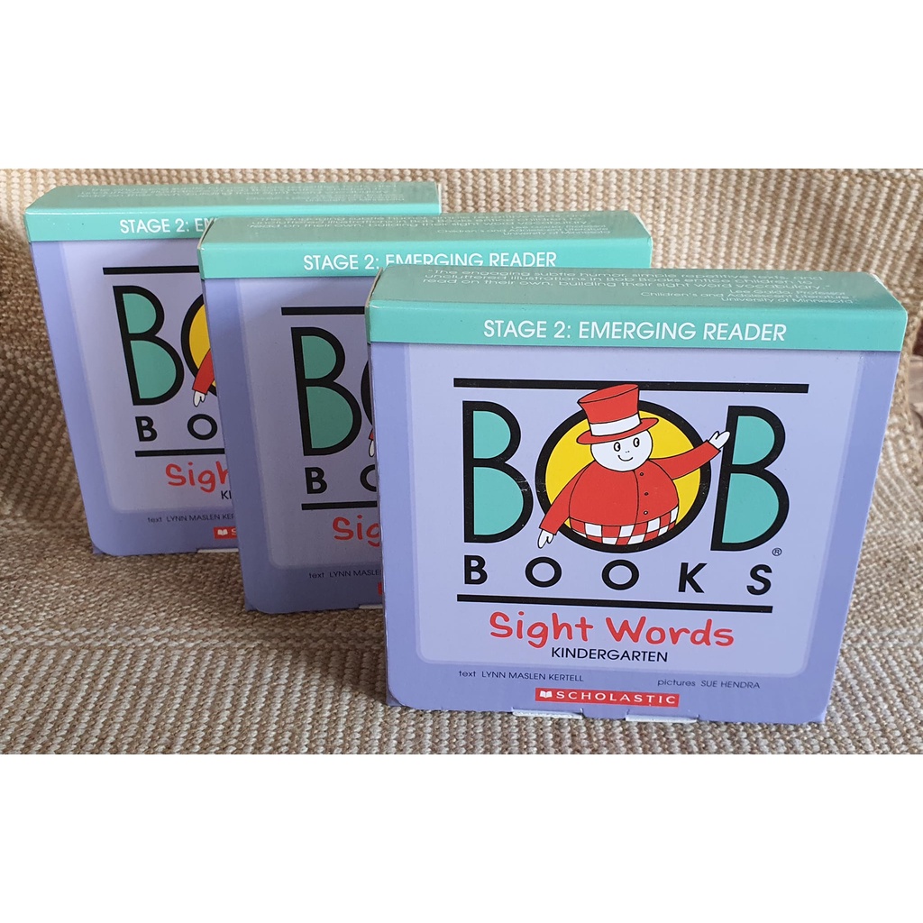 Bob Books Sight Words: Kindergarten (Stage 2 - Emerging Reader ...