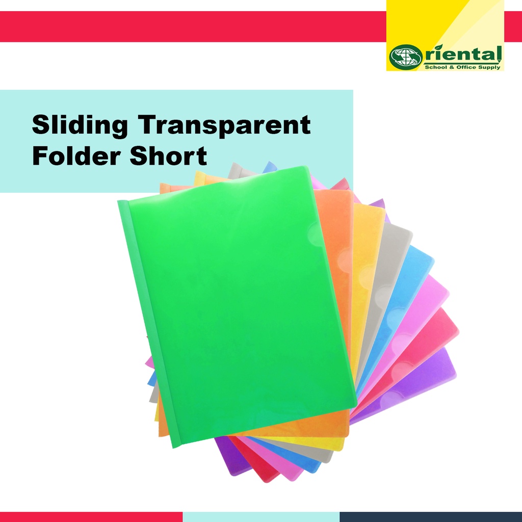 Short Transparent Sliding Folder - Plastic Slide Folder with Slider 12 ... Short Transparent Sliding Folder - Plastic Slide Folder with Slider 12 ...