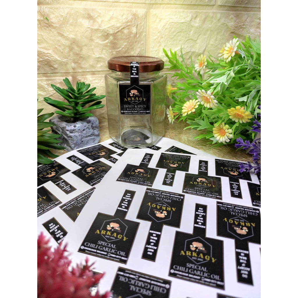 Customized sticker labels - vinyl, sticker paper, kraft - Package ...