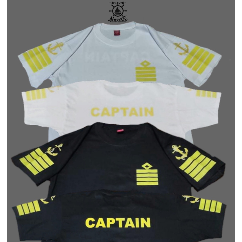 Captain Seafarer/Seaman/Navigator Type B inspired Shirt | Shopee ...