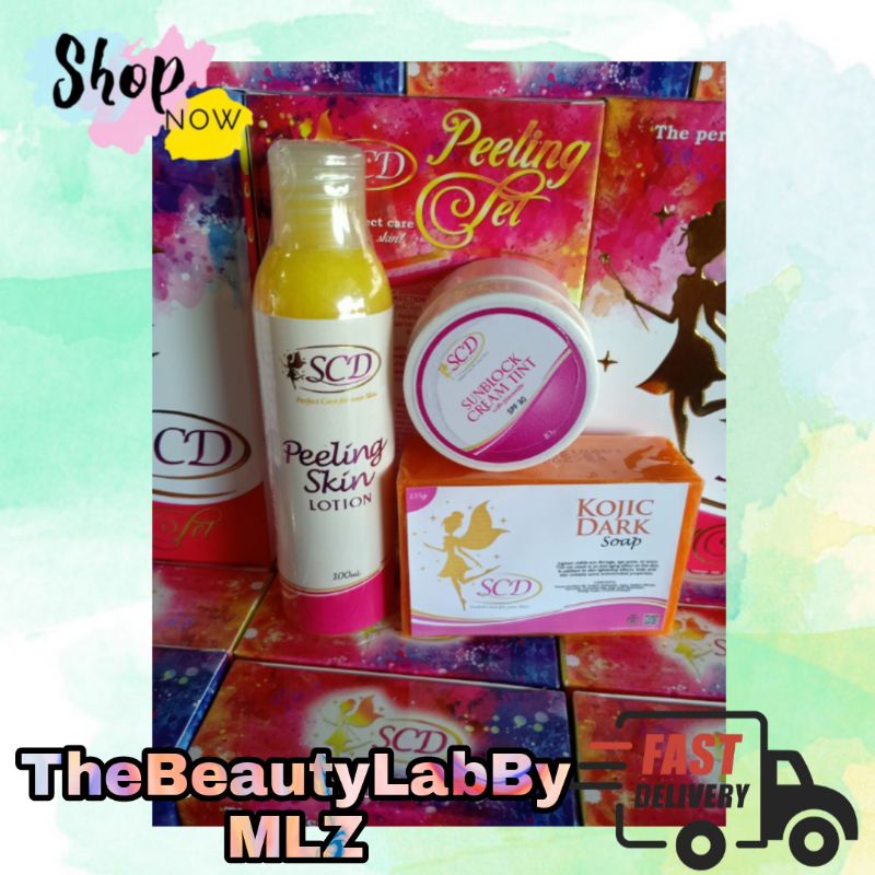 SCD PEELING Lotion SET ORIGINAL 100ml LOTION SET (includes 100ml lotion ...