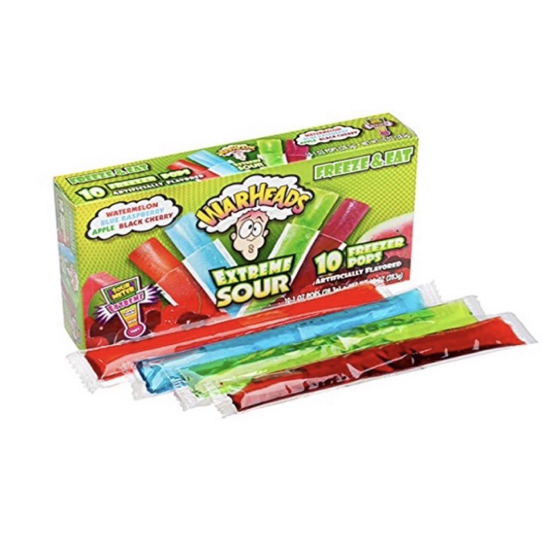 WarHeads Extreme Sour Freezer Pops 283.5g | Shopee Philippines