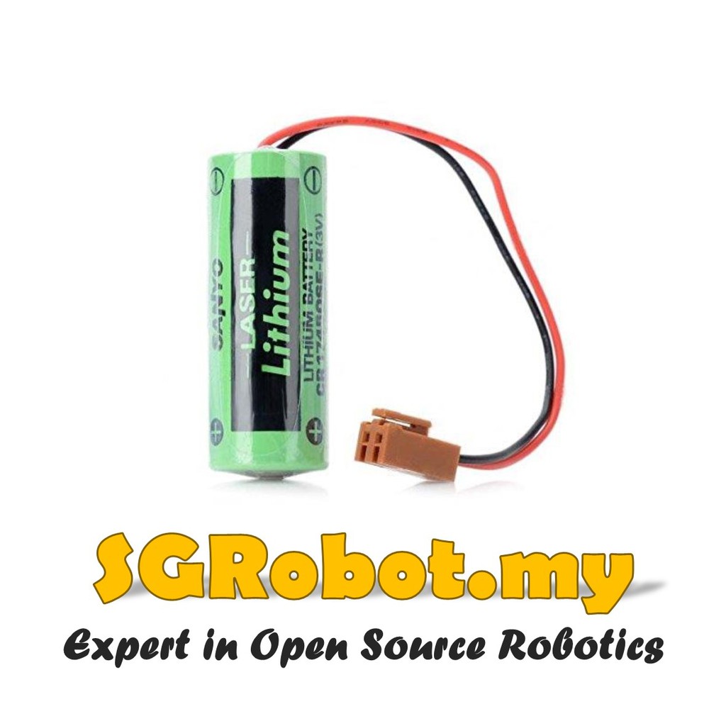 Sanyo CR17450SE-R 3V CR17450 PLC Industrial Lithium Battery 17450 ...