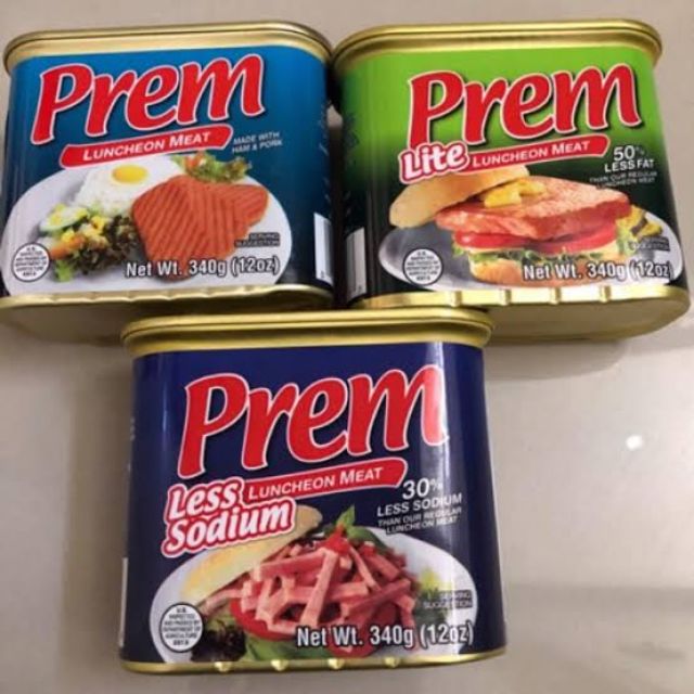 Prem Luncheon Meat - 340g | Shopee Philippines