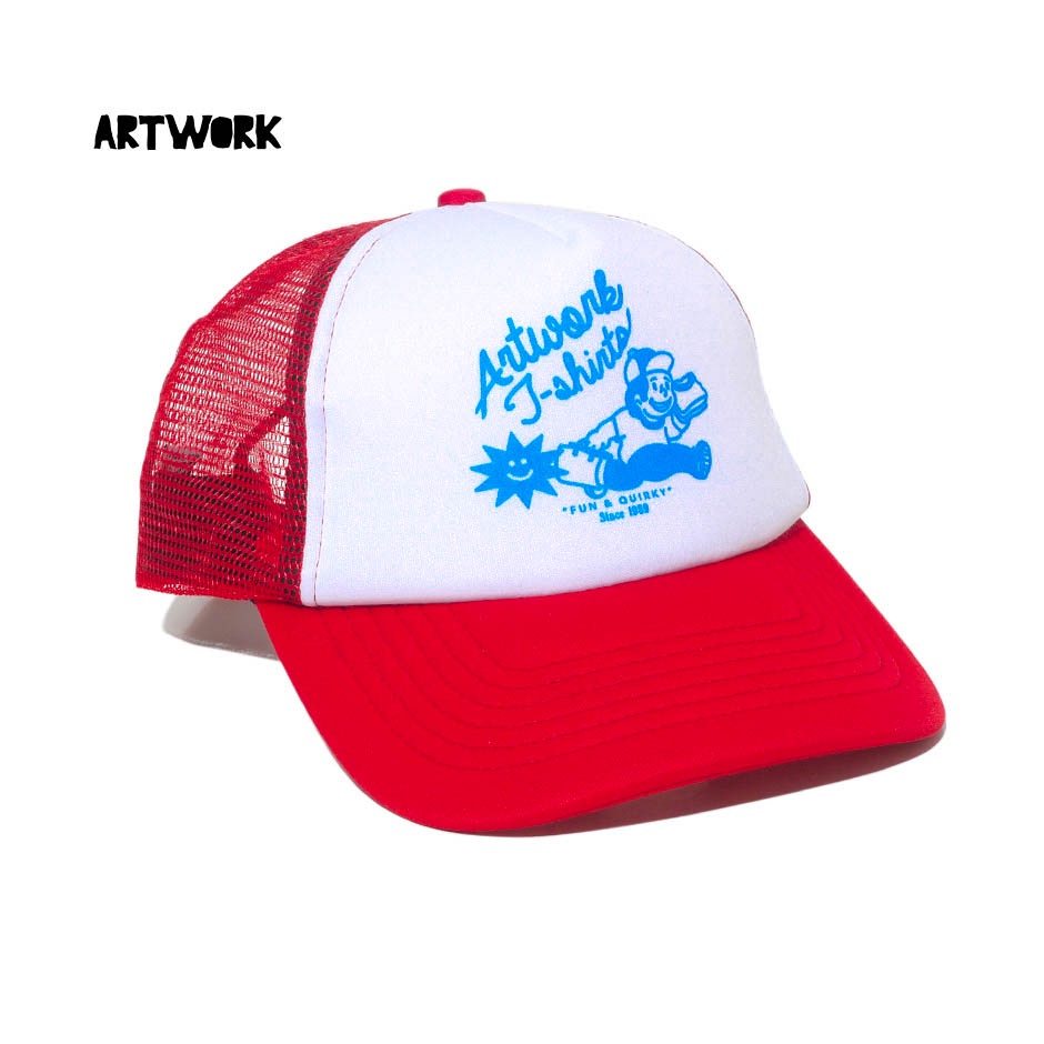 ARTWORK Red Boy (Trucker Cap) | Shopee Philippines