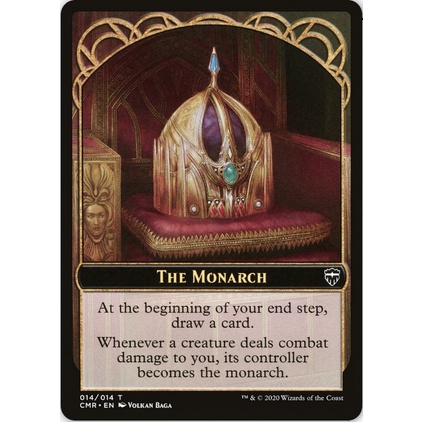 Magic the Gathering | The Monarch Token | Shopee Philippines