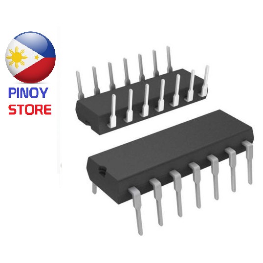 7473 74HC73 74LS73 JK Flipflop IC negative edge triggered individual J ...