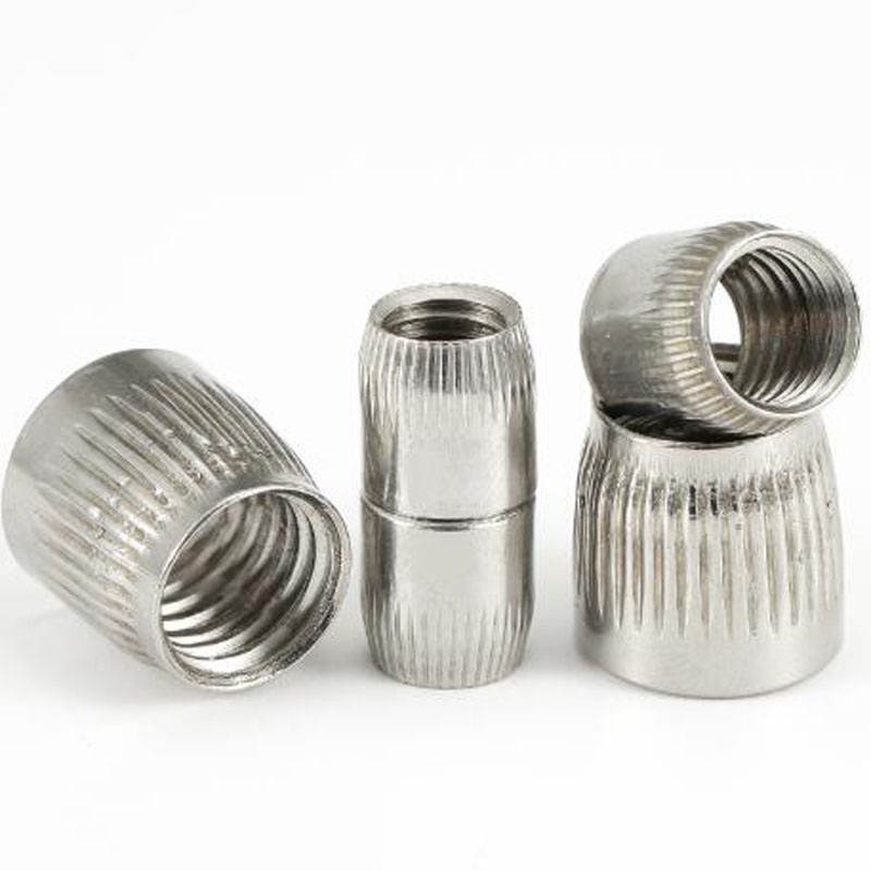 M6 M8 M10 M12 304 Stainless Steel Conical Nut Conical Nut Knurled ...