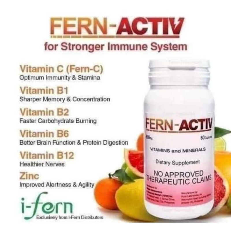 FERN-ACTIV Energy surge for peak performance | Shopee Philippines