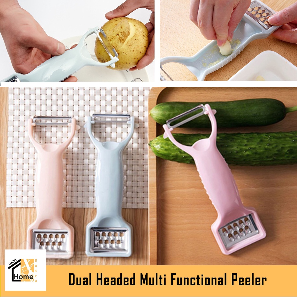Lucky Dual Headed Multi Functional Peeler | Shopee Philippines