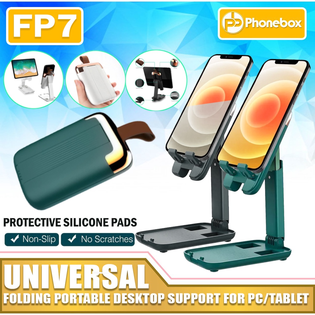 Universal Cellphone Holder Foldable Desk Phone Stand Telescopic ...