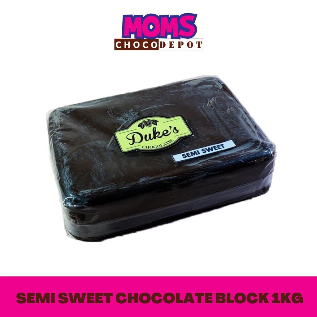 SEMI SWEET CHOCOLATE BLOCK 1KG | Shopee Philippines
