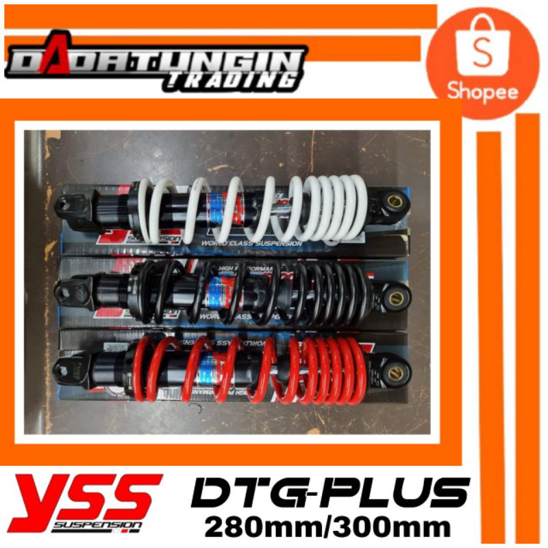 YSS DTG-plus 280mm/310mm For Mio Sporty, Soulty, Mio i125, Soul i125, Beat | Shopee Philippines