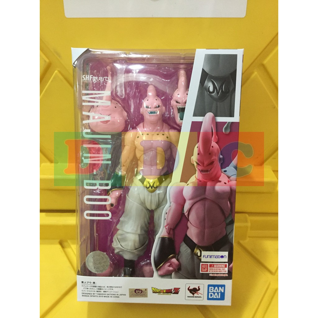 BANDAI S.H.FIGUARTS MAJIN BOO EVIL DRAGON BALL ACTION FIGURE (SEALED ...