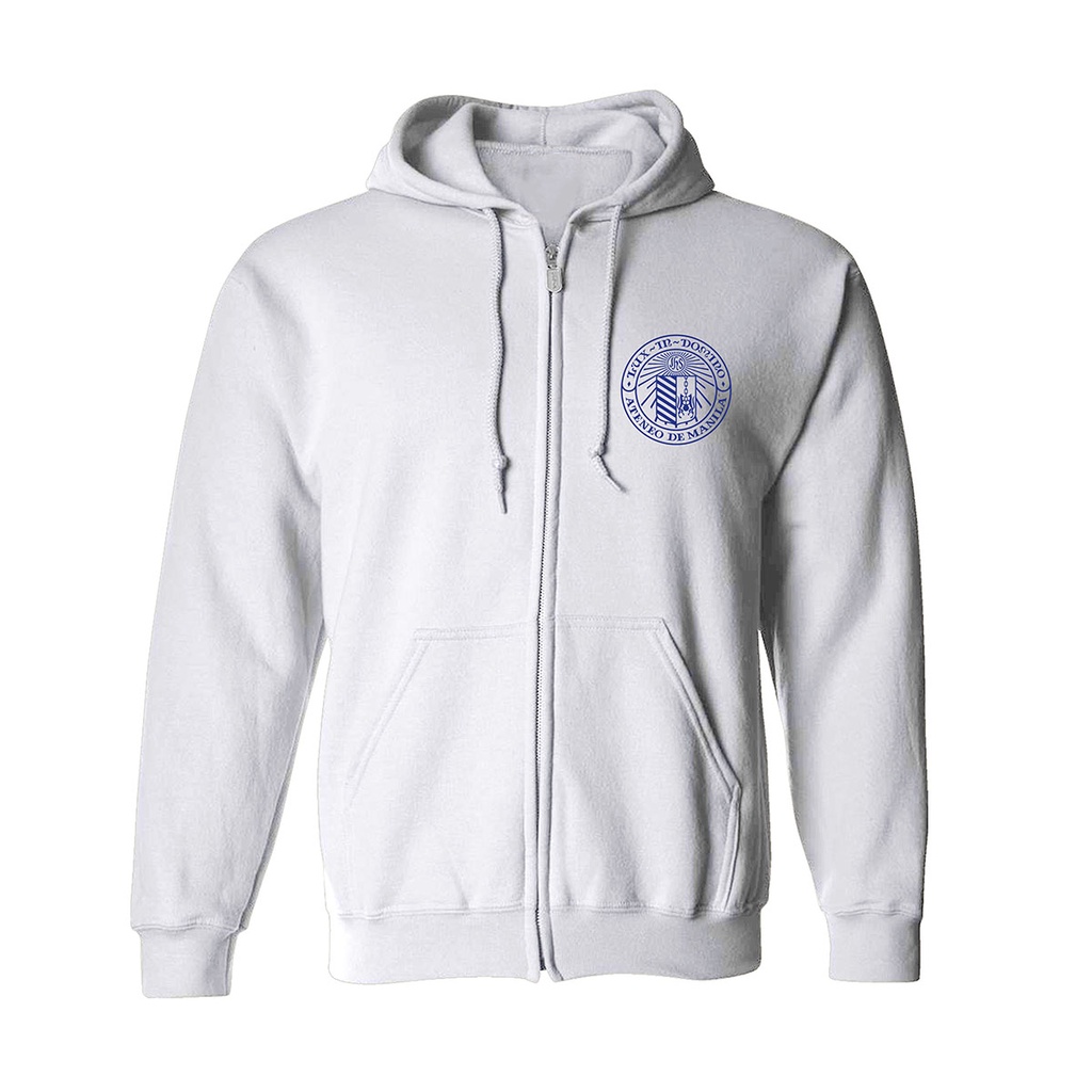 ATENEO HOODIE LOGO Jacket Unisex w/ Zipper ATENEO LOGO | Shopee Philippines