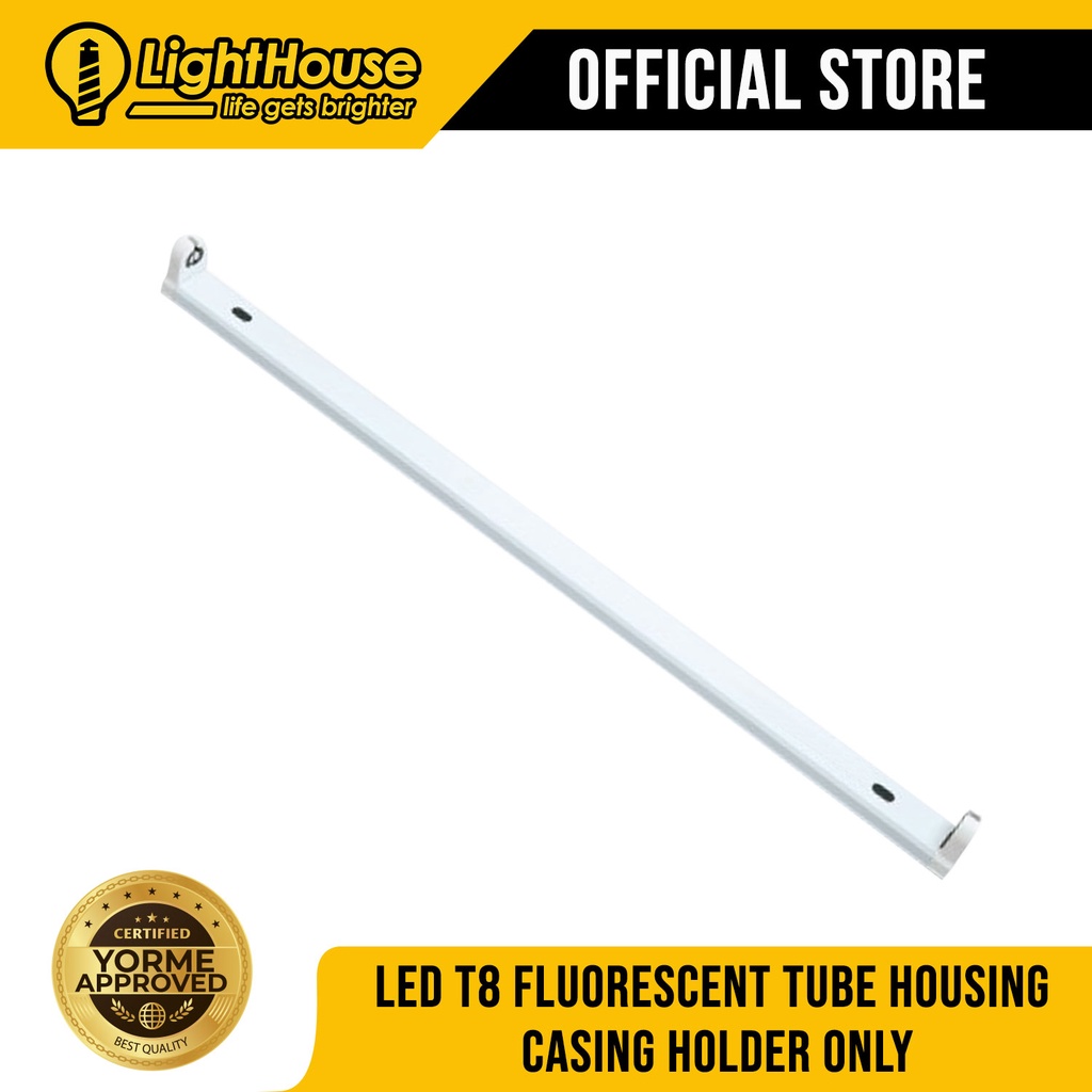 Lighthouse LED T8 Fluorescent Tube Housing Casing 20W HOLDER ONLY LHT8C ...