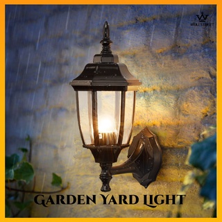 Outdoor Post Lamp & Wall Lamp Waterproof Yard Light Landscape Garden ...