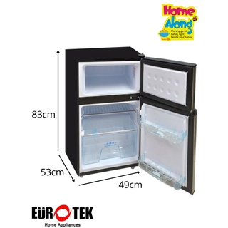 Eurotek 3.5 cu.ft. Two-Door Personal / Mini Refrigerator | Shopee ...