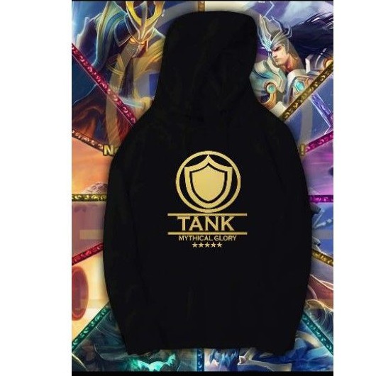 MOBILE LEGEND " TANK" HOODIE JACKET(COTTON) (ASIAN SIZE) | Shopee ...