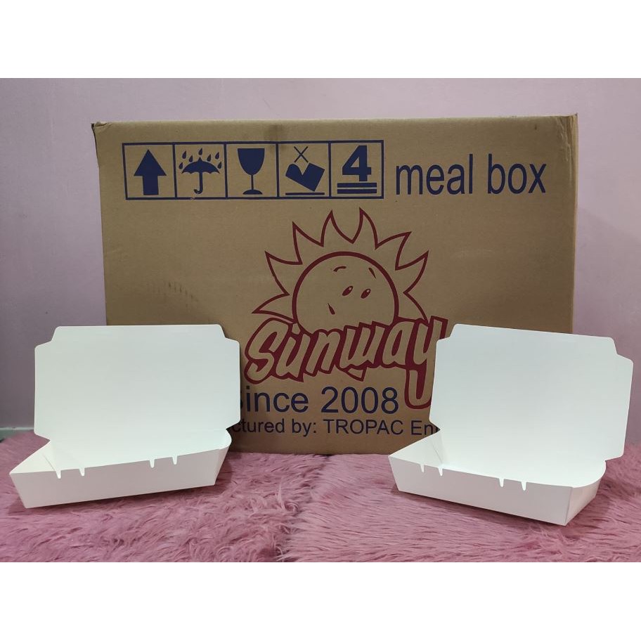 Spaghetti Box - White (Per Box = 600pcs) | Shopee Philippines