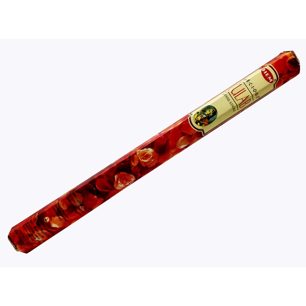 Hem Gulab-Rose Incense Sticks Extra Long From India (10pcs) | Shopee ...