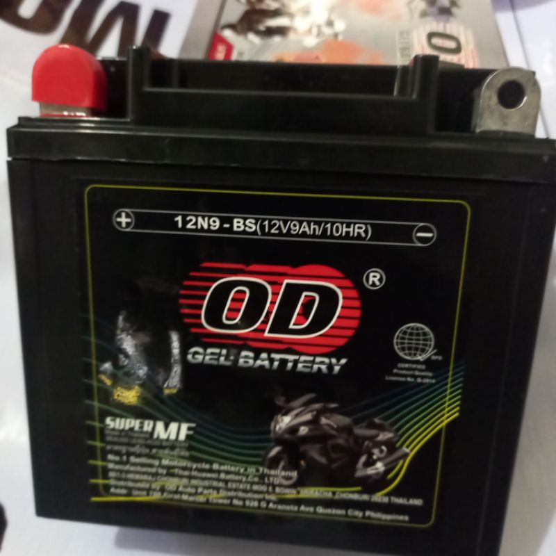 OD MOTORCYCLE BATTERY | Shopee Philippines
