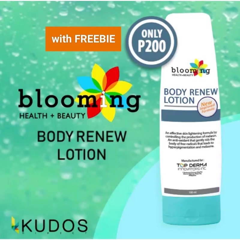 Blooming Body Renew Lotion 100ml | Shopee Philippines