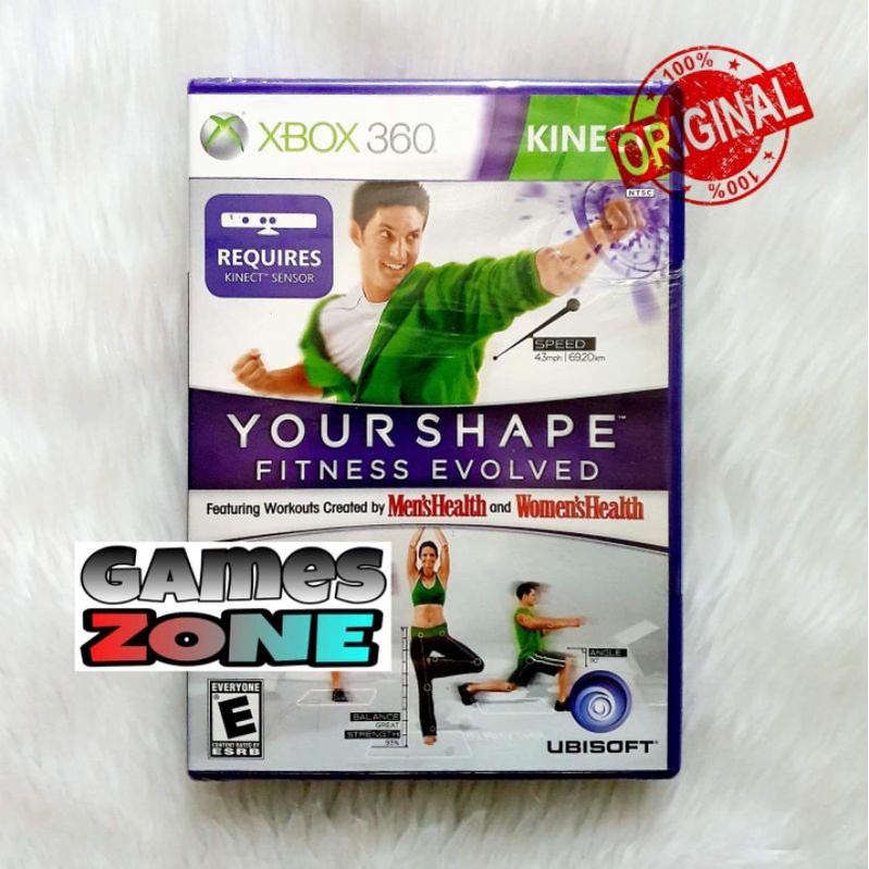 Xbox 360 Game Kinect Your Shape Fitness Evolved (with freebie) | Shopee ...