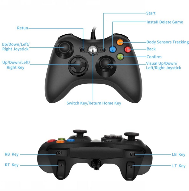 ipega Wired Gaming Controller for PC Black | Shopee Philippines