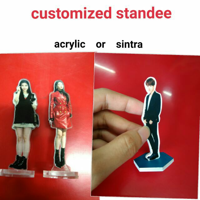 Standee (customized) acrylic or sintra | Shopee Philippines