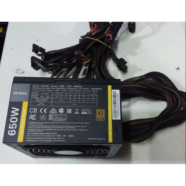 Antec 650w Bronze Power Supply | Shopee Philippines