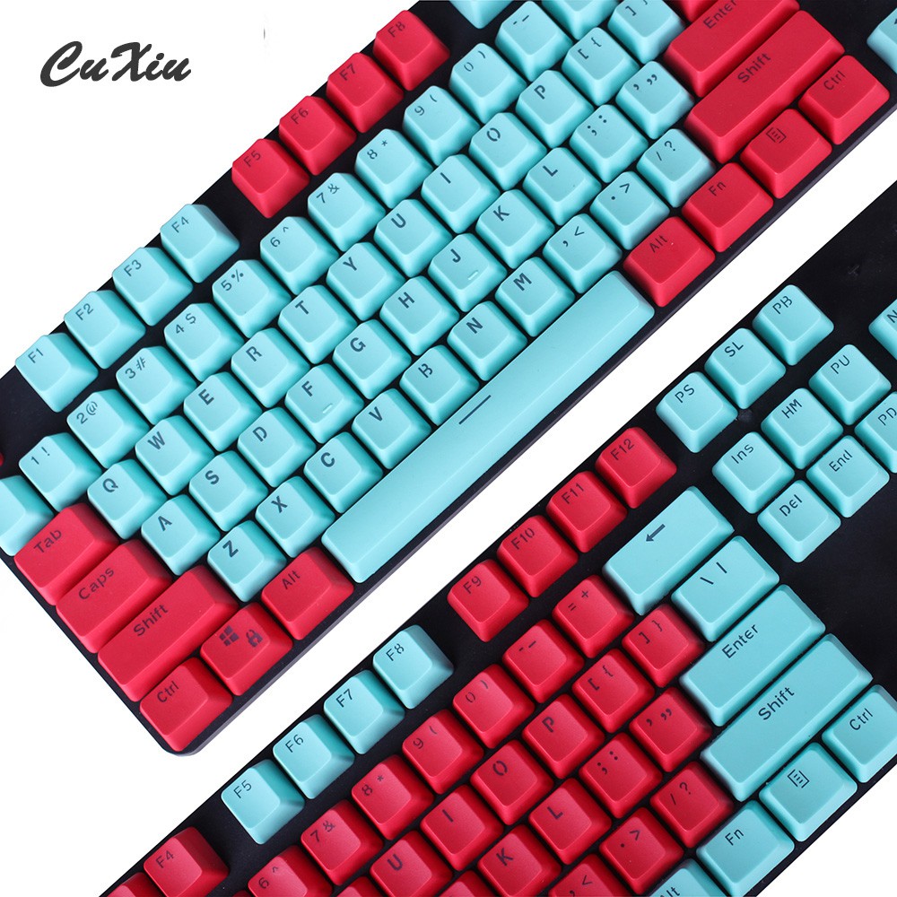 104 Keys Miami PBT Backlit Keycap Key caps ANSI Layout OEM Profile for ...