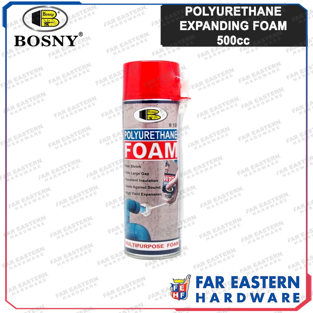 BOSNY Polyurethane PU Expanding Foam Spray 500cc B129 | Shopee Philippines BOSNY Polyurethane PU Expanding Foam Spray 500cc B129 | Shopee Philippines