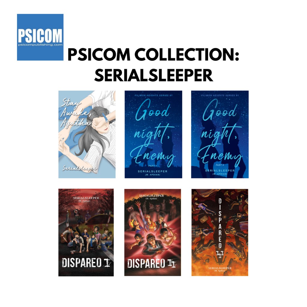 Psicom Collection - Serialsleeper (6 books) | Shopee Philippines