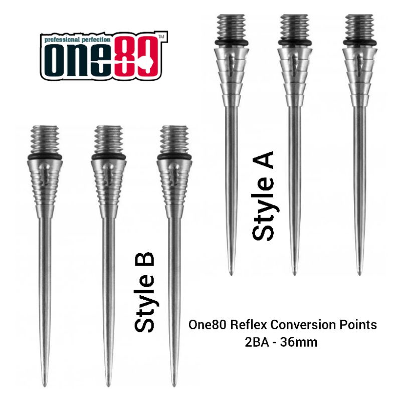 ONE80 REFLEX CONVERSION POINTS - 2BA - 36MM - 2.0mm DIAMETER | Shopee ...