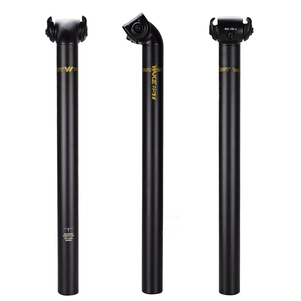 WAKE Bike Seatpost, Adjustable Bicycle Seat Post Suitable for BMX MTB ...