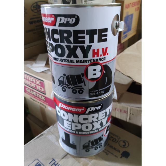 Pioneer Pro Concrete Epoxy A&B High Viscosity Set 4 Liter (Gallon) | Shopee Philippines