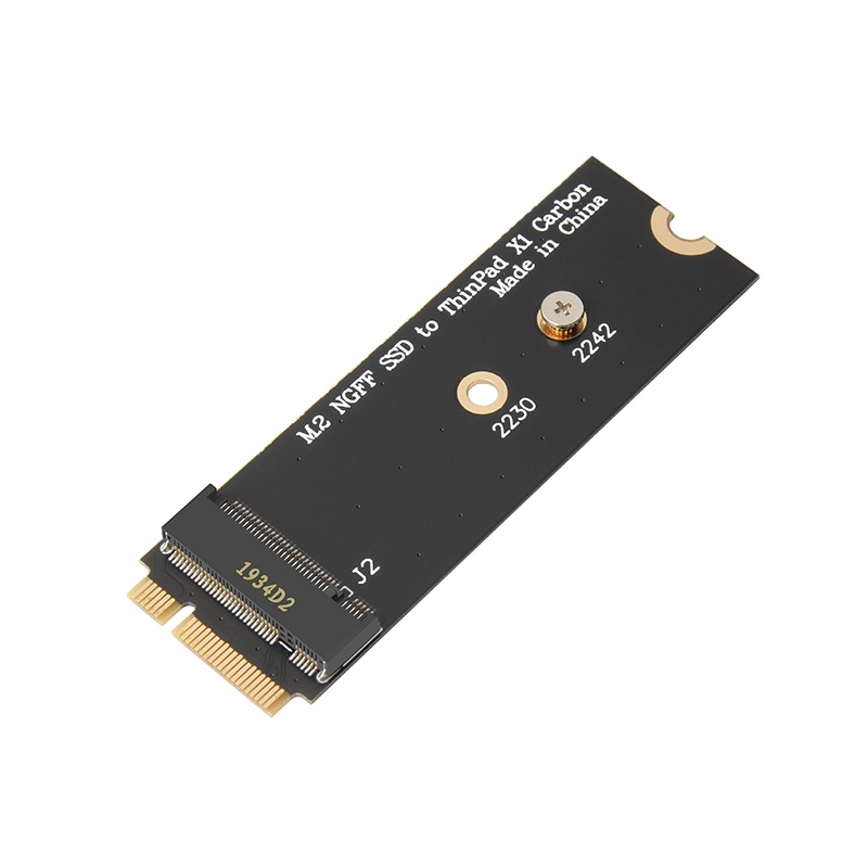NGFF M.2 SSD to Lenovo ThinkPad X1 Carbon 6+20 pin SSD adapter Board ...